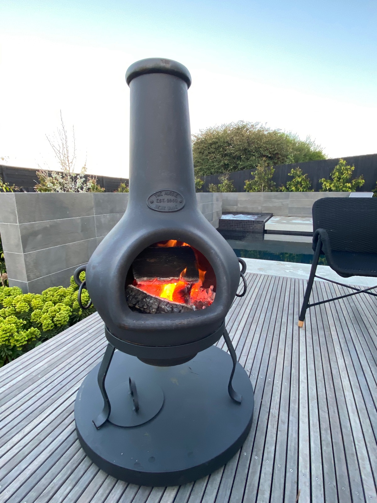 Aussie Heatwave - Cast Alloy Chiminea